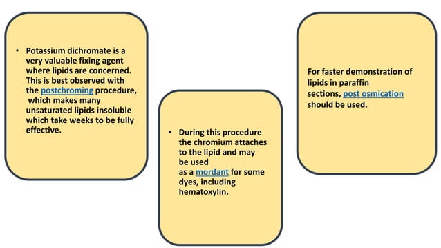 Fixatives used in tissue processing - Histopath techniques. | PPTX