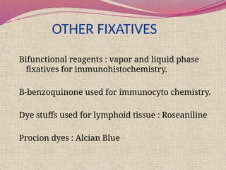 histopathology fixatives PathologyFIXATIVES.pptx
