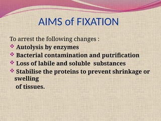 histopathology fixatives PathologyFIXATIVES.pptx