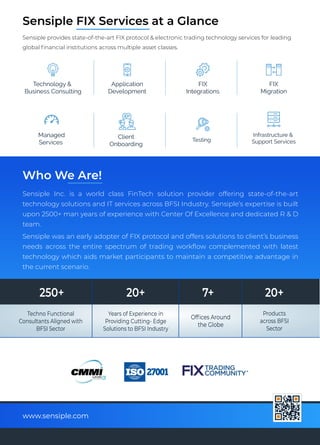 Enable Trade with FIX Protocol-based Products - PhiFIX | PDF