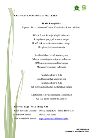 [FIX] Buku Panduan Lokakarya IRMA Tahun 2022.pdf