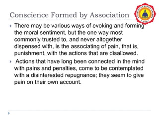 Chapter 2 : Conscience is Learned by Alexander Bain | PPT