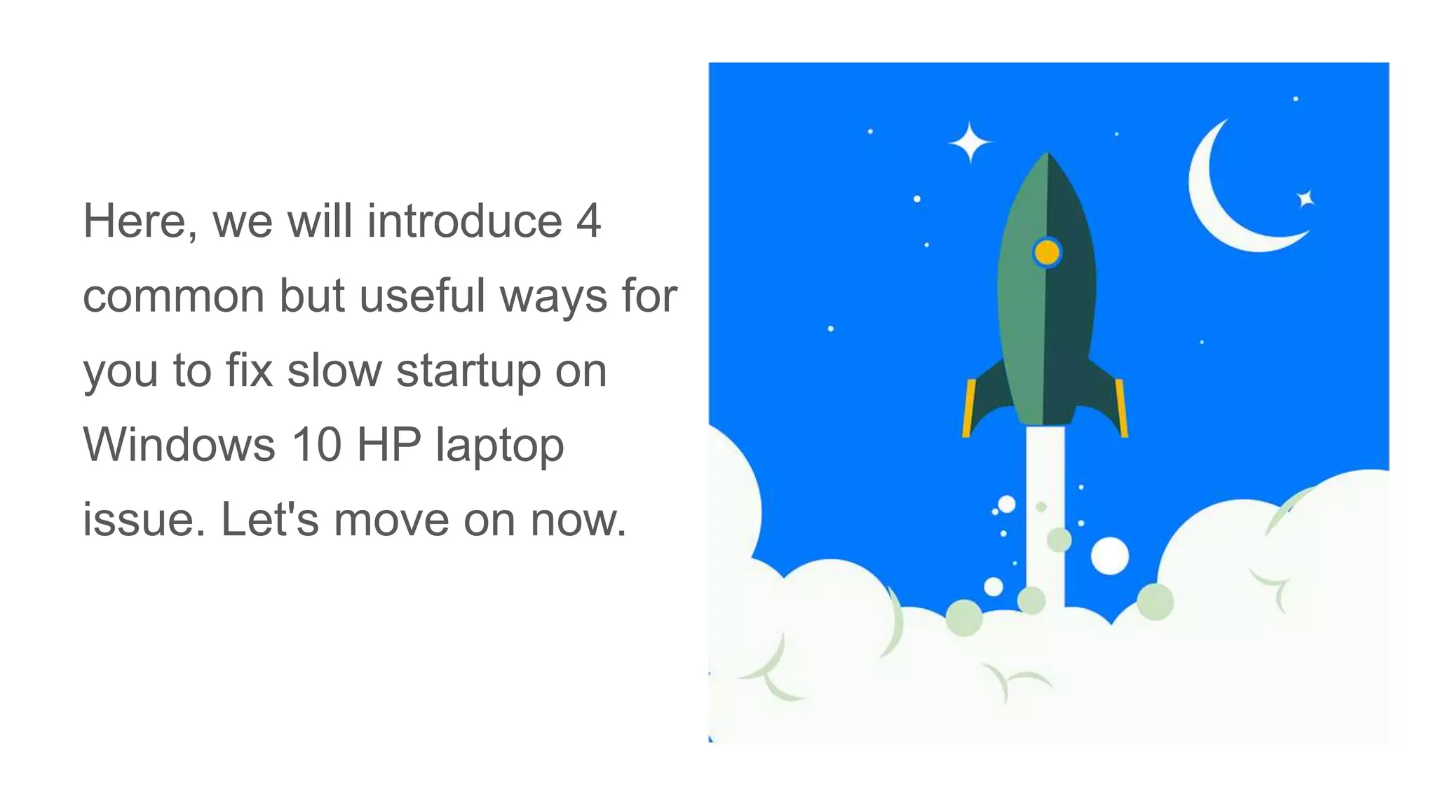 Fixed: Slow Startup on Windows 10 HP Laptop | PPT