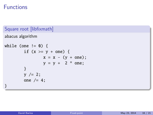 Fixed-point arithmetic | PDF | Computing | Technology & Computing
