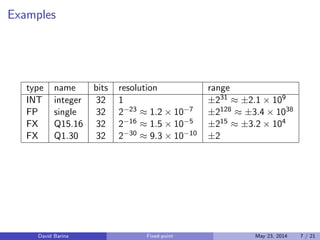 Fixed-point arithmetic | PDF