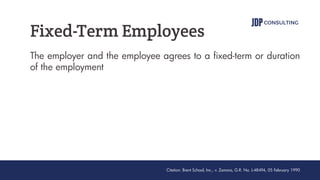 Fixed-Term Employees | PDF