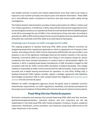Fixed-Wing VTOL UAV Market Projections - Whats Next for This High ...