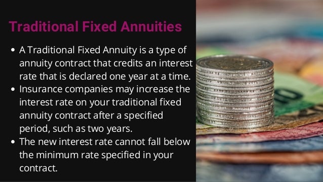 Fixed Annuity And Its Type | PDF