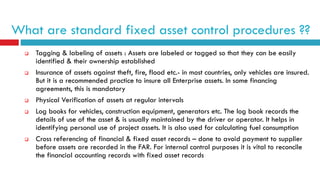 Fixed asset register | PPTX