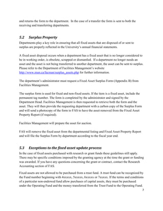 Fixed asset report | PDF