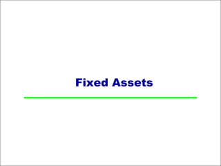 SAP - FIXED ASSETS ACCOUNTING | PPT
