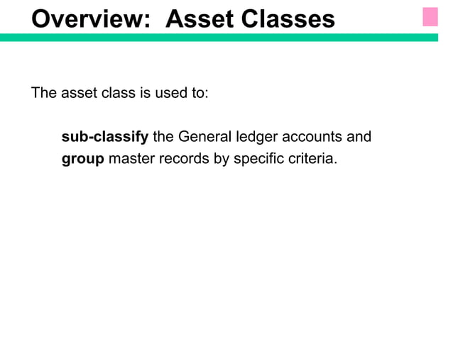 SAP - FIXED ASSETS ACCOUNTING | PPT | Stocks and Bonds | Personal Investing