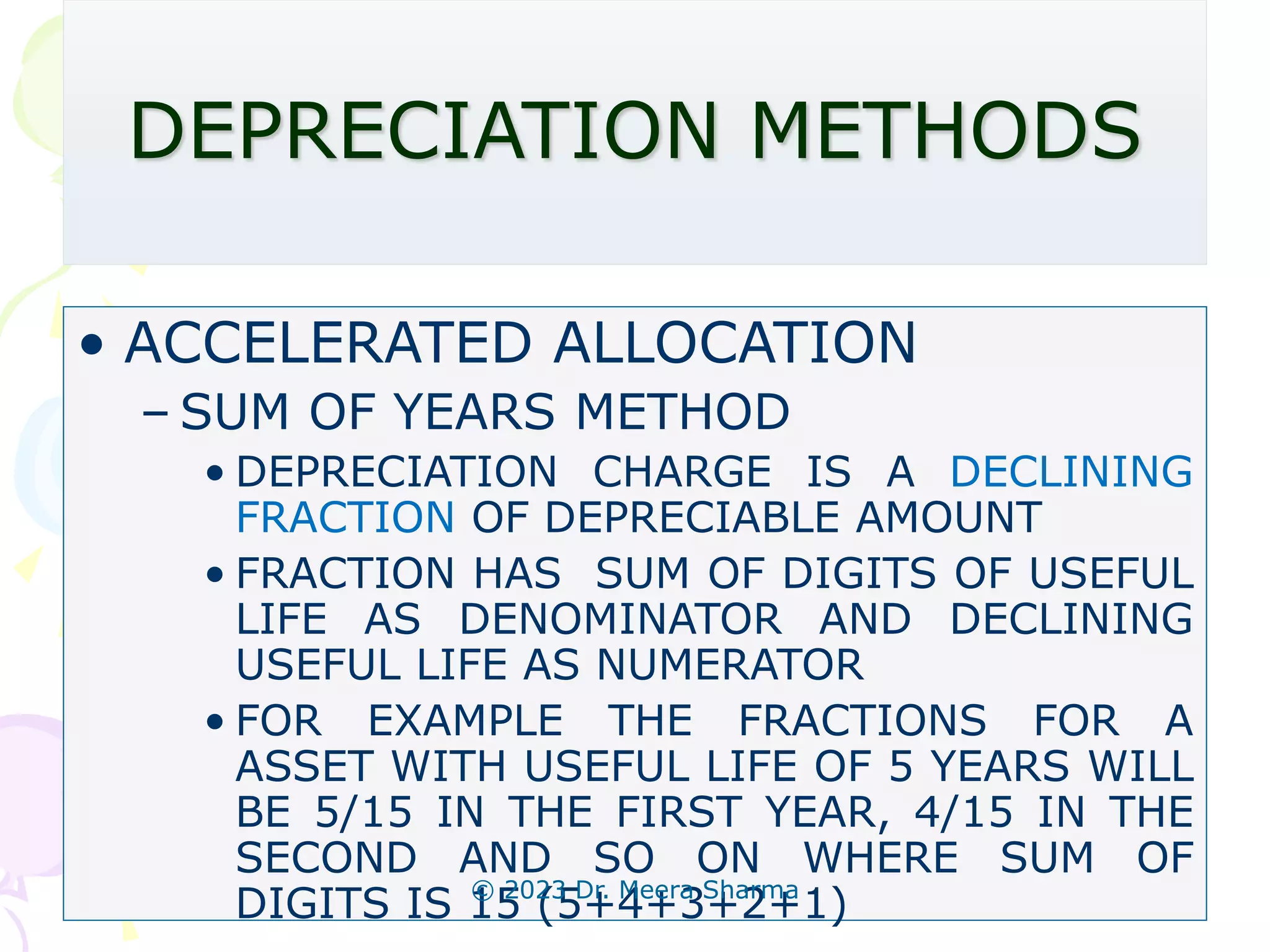 ACCOUNTING FOR FIXED ASSETS | PPTX