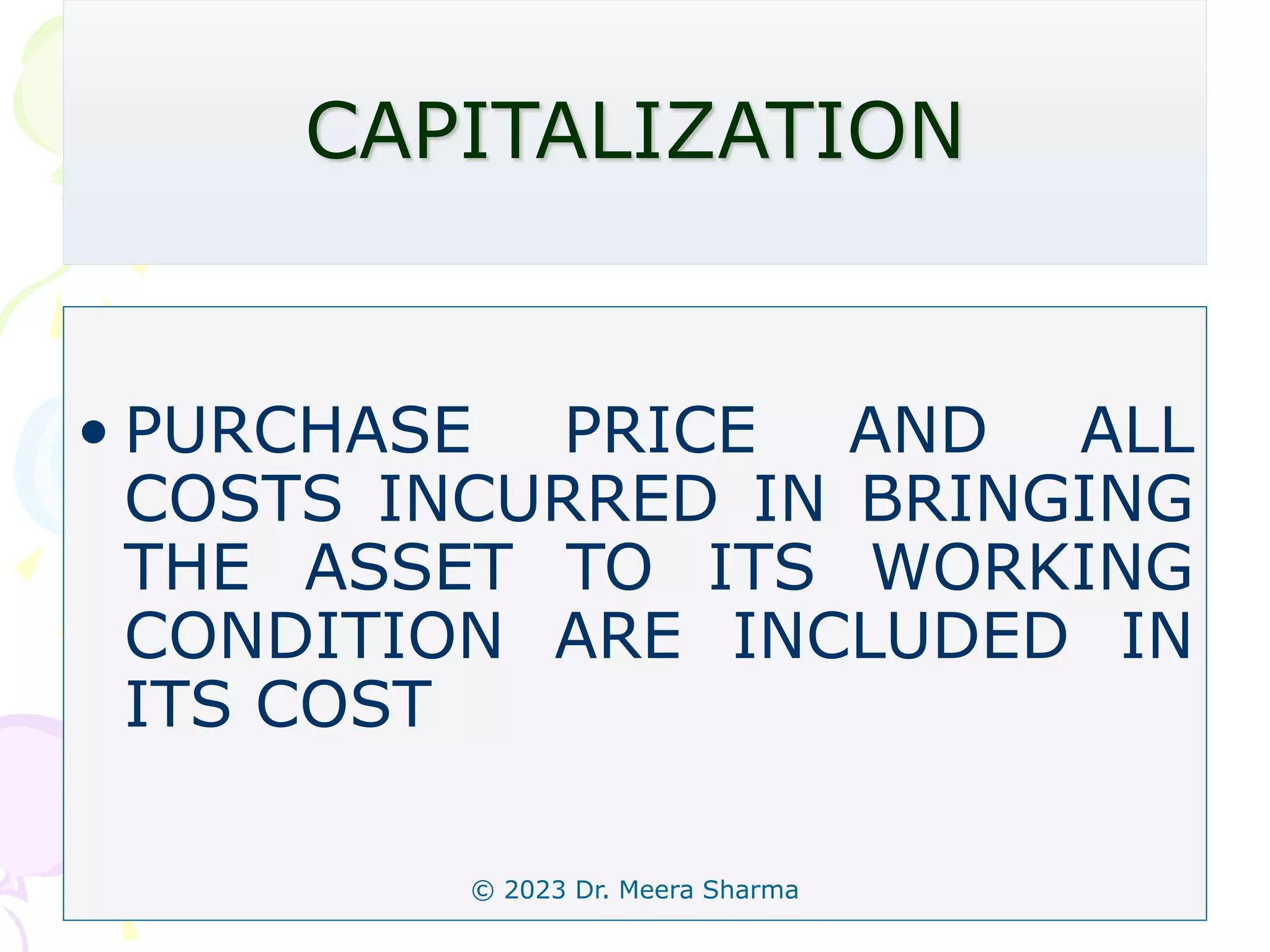 ACCOUNTING FOR FIXED ASSETS | PPTX