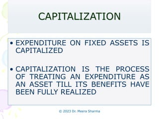ACCOUNTING FOR FIXED ASSETS | PPTX