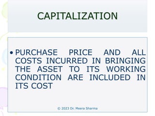 ACCOUNTING FOR FIXED ASSETS | PPTX