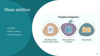 Overview to the Oracle Fixed Assets Module | PPTX