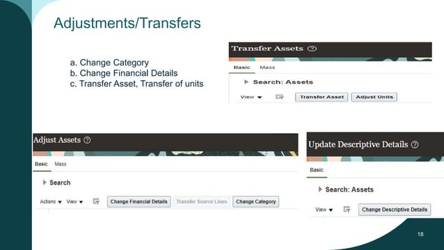 Overview to the Oracle Fixed Assets Module | PPTX