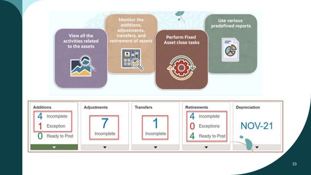 Overview to the Oracle Fixed Assets Module | PPTX