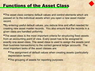 Fixed Assets Accounting in SAP ERP Accounting.ppt