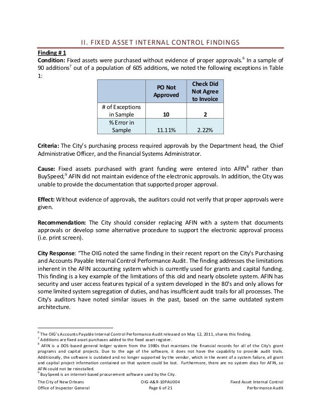 Fixed assets final report