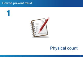 Fixed assets; popular frauds and how to prevent them | PPTX