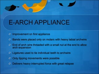 Fixed orthodontic appliances | PPTX