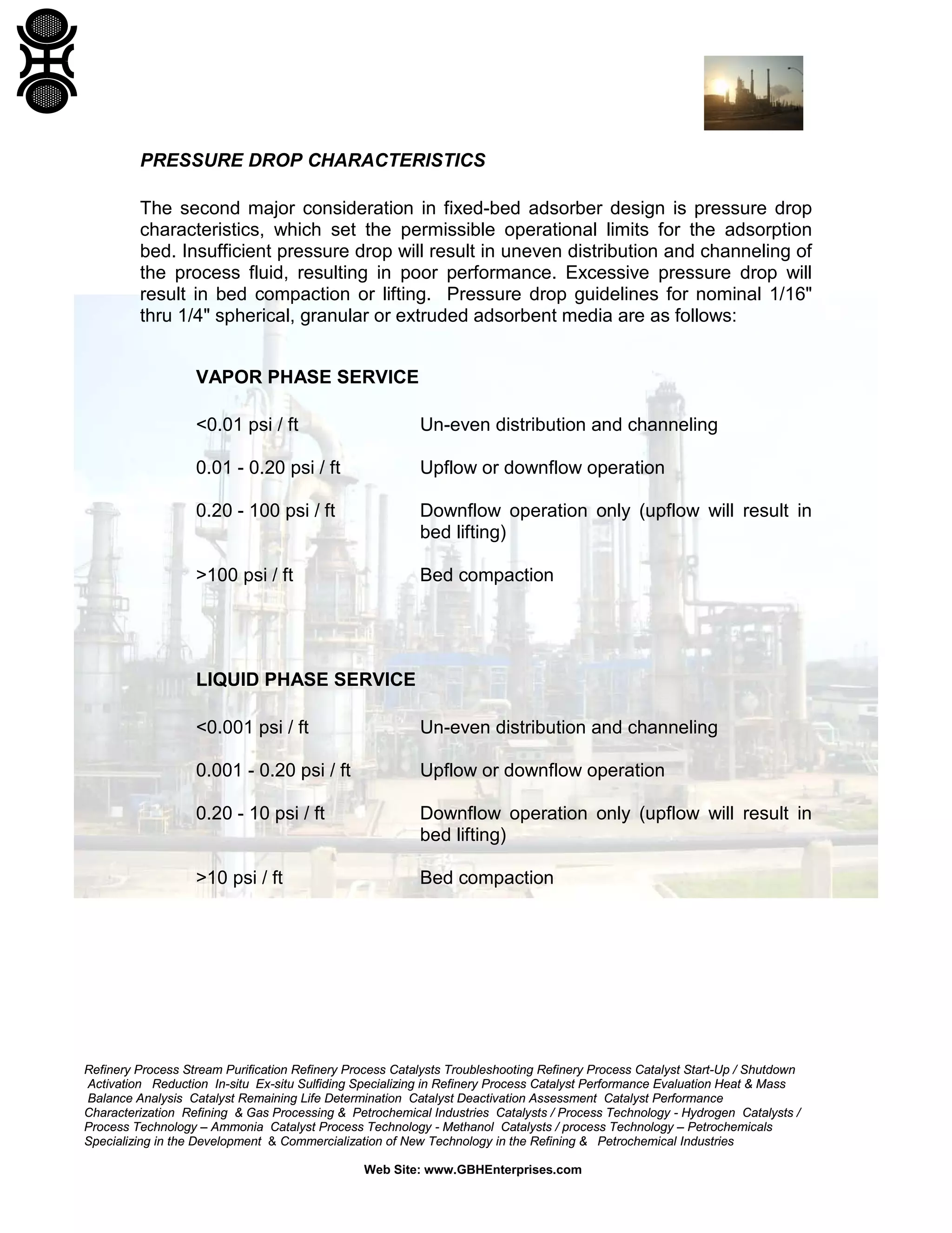 Fixed Bed Adsorber Design Guidelines | PDF