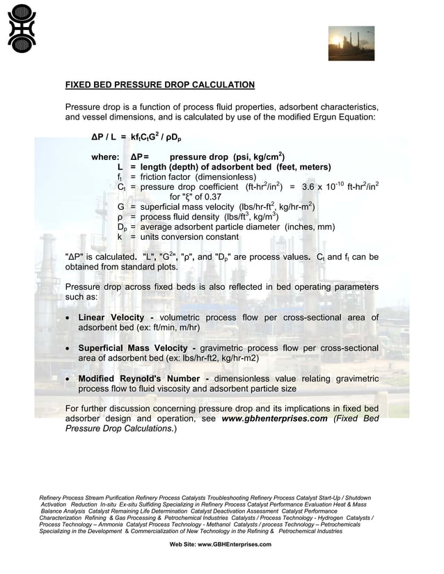 Fixed Bed Adsorber Design Guidelines | PDF | Chemistry | Science