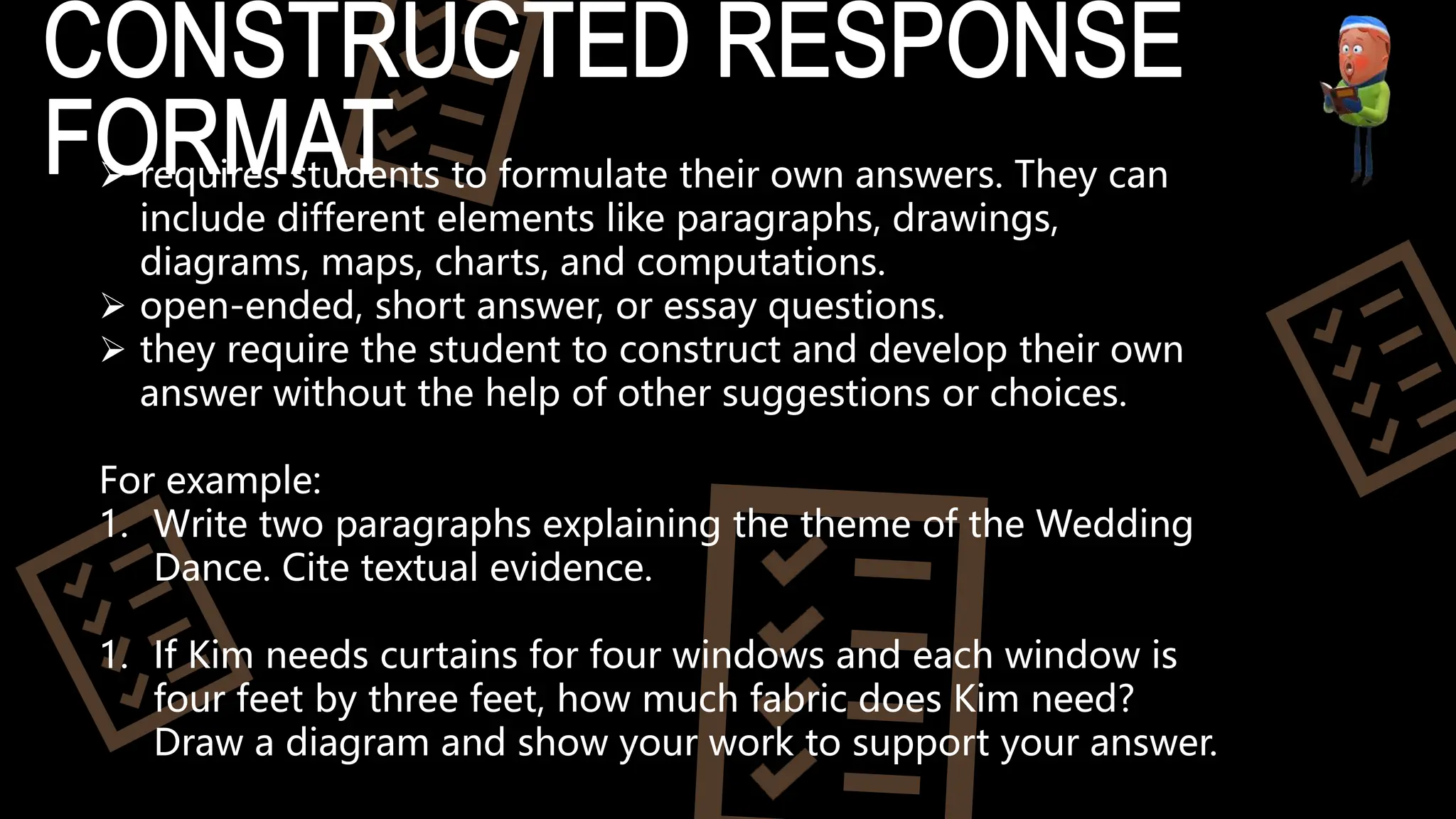 Fixed & constructed response format.pptx
