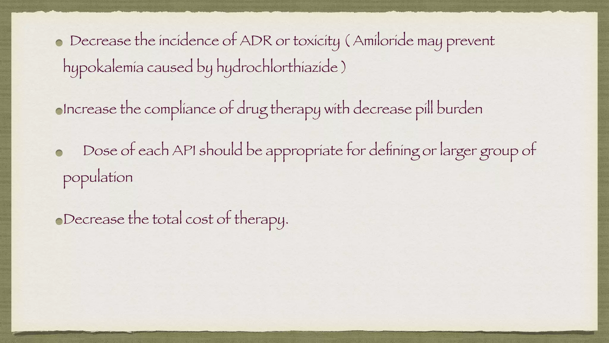 Rational Fixed dose combination | PDF