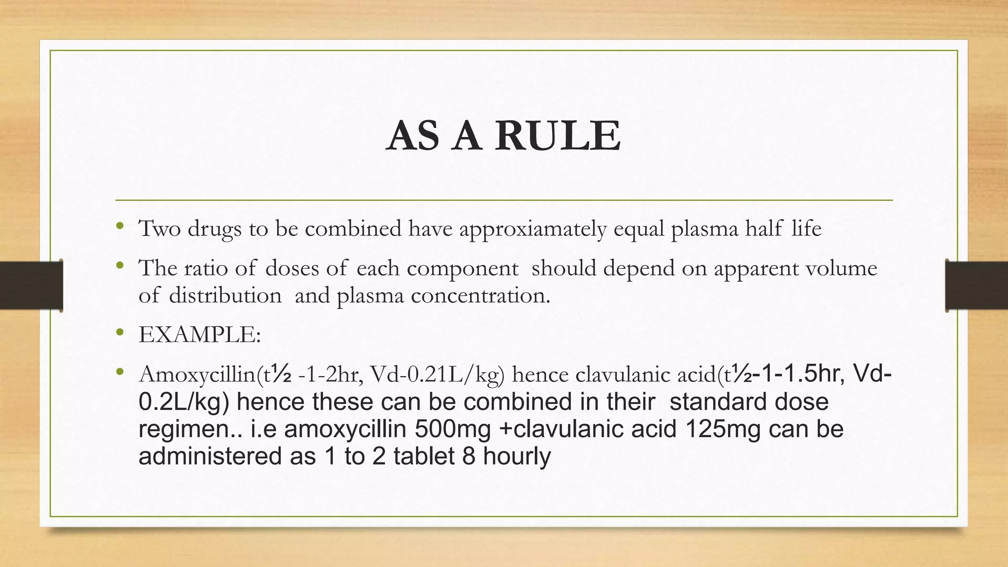 Fixed dose combination | PPTX