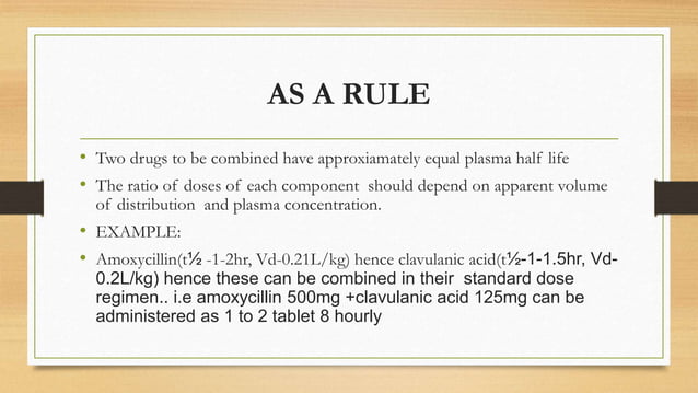Fixed dose combination | PPTX