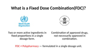 Fixed-Dose Combinations: Benefits, Risks, and Rational Prescribing | PPTX