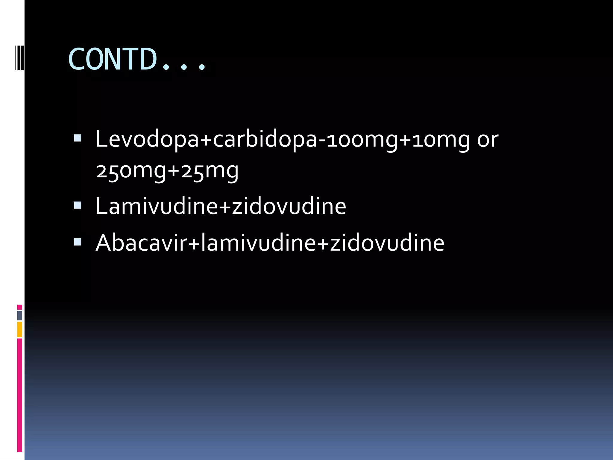 Fixed dose drug combinations | PPTX