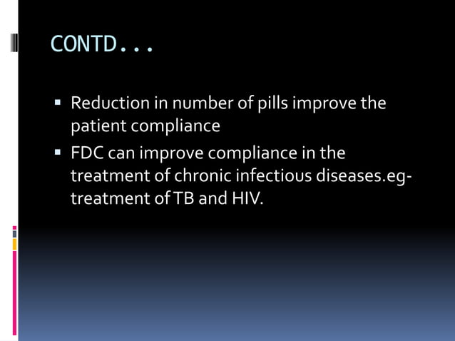 Fixed dose drug combinations | PPTX