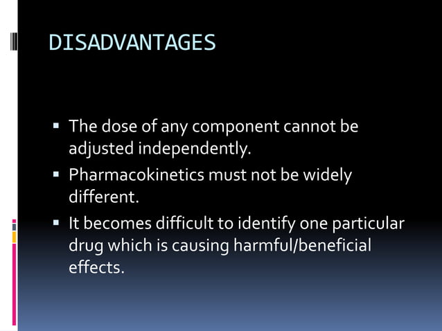 Fixed dose drug combinations | PPTX