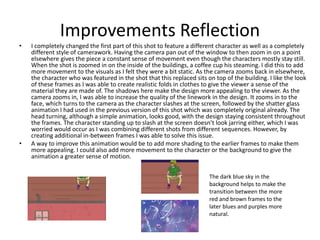 DONE NOW fmp production reflection | PPT