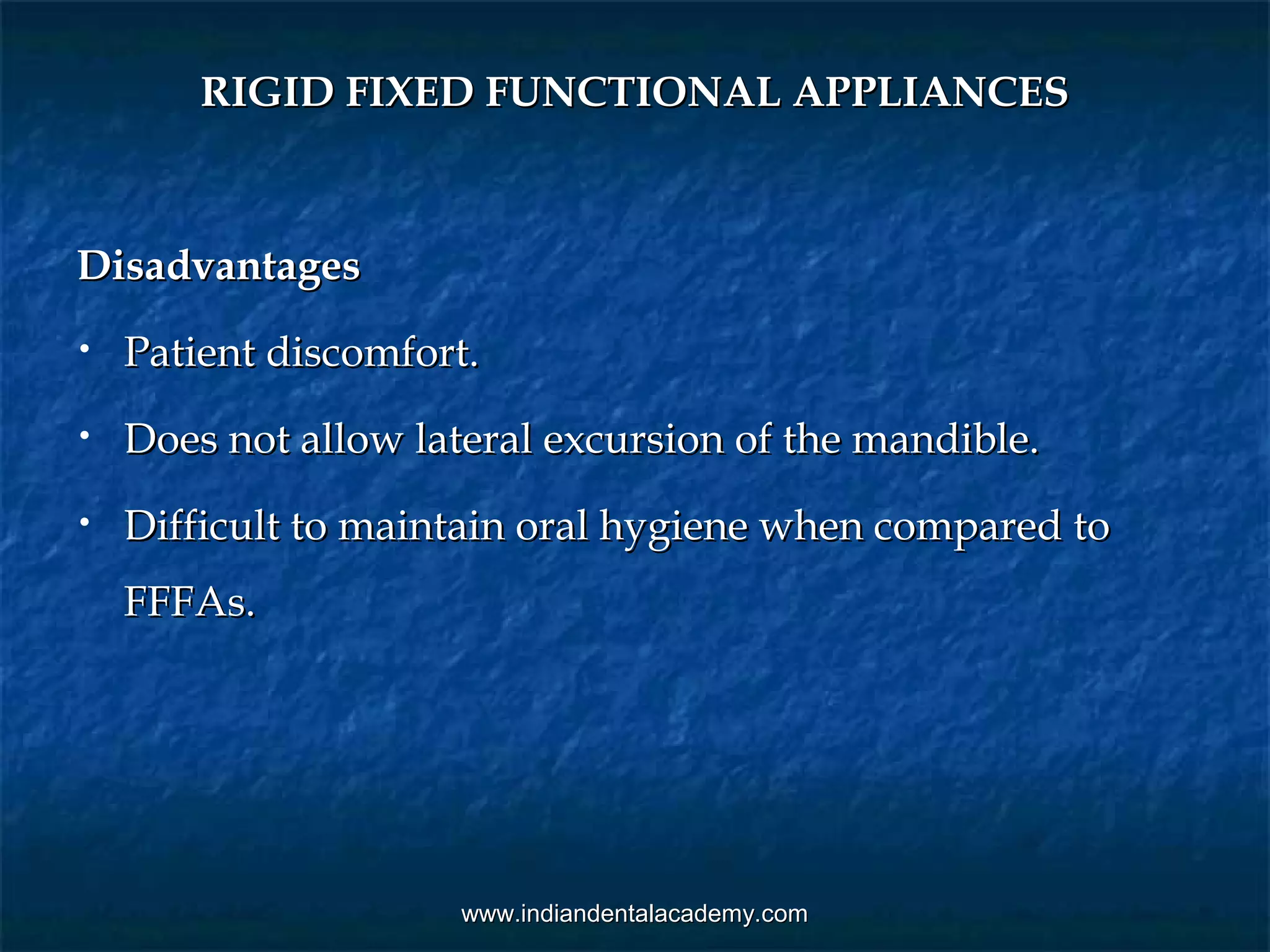 Fixed functional appliance | PPT