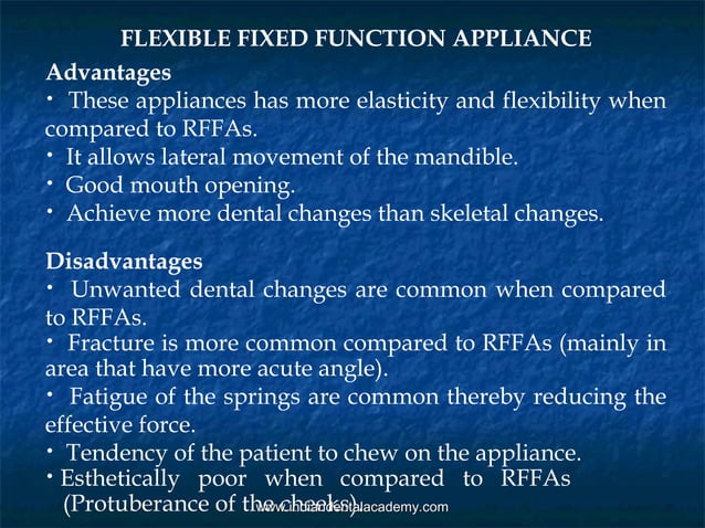 Fixed functional appliance | PPT