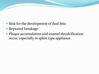 Fixed functional appliances in Orthodontics | PPTX