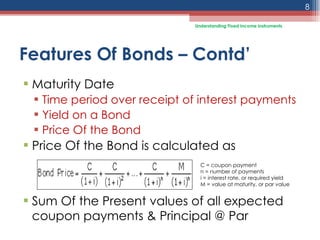 All About Fixed Income Instruments | PPT