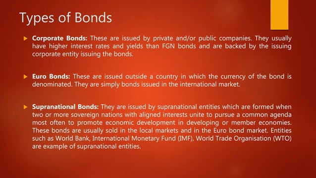 Fixed Income Instruments and Their Behaviours | PPTX