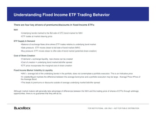 Introduction to iShares Fixed Income ETFs | PPT