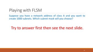 Fixed Length Subnetting about ip address.pptx