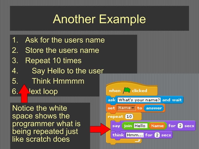 Scratch - Fixed loops | PPT