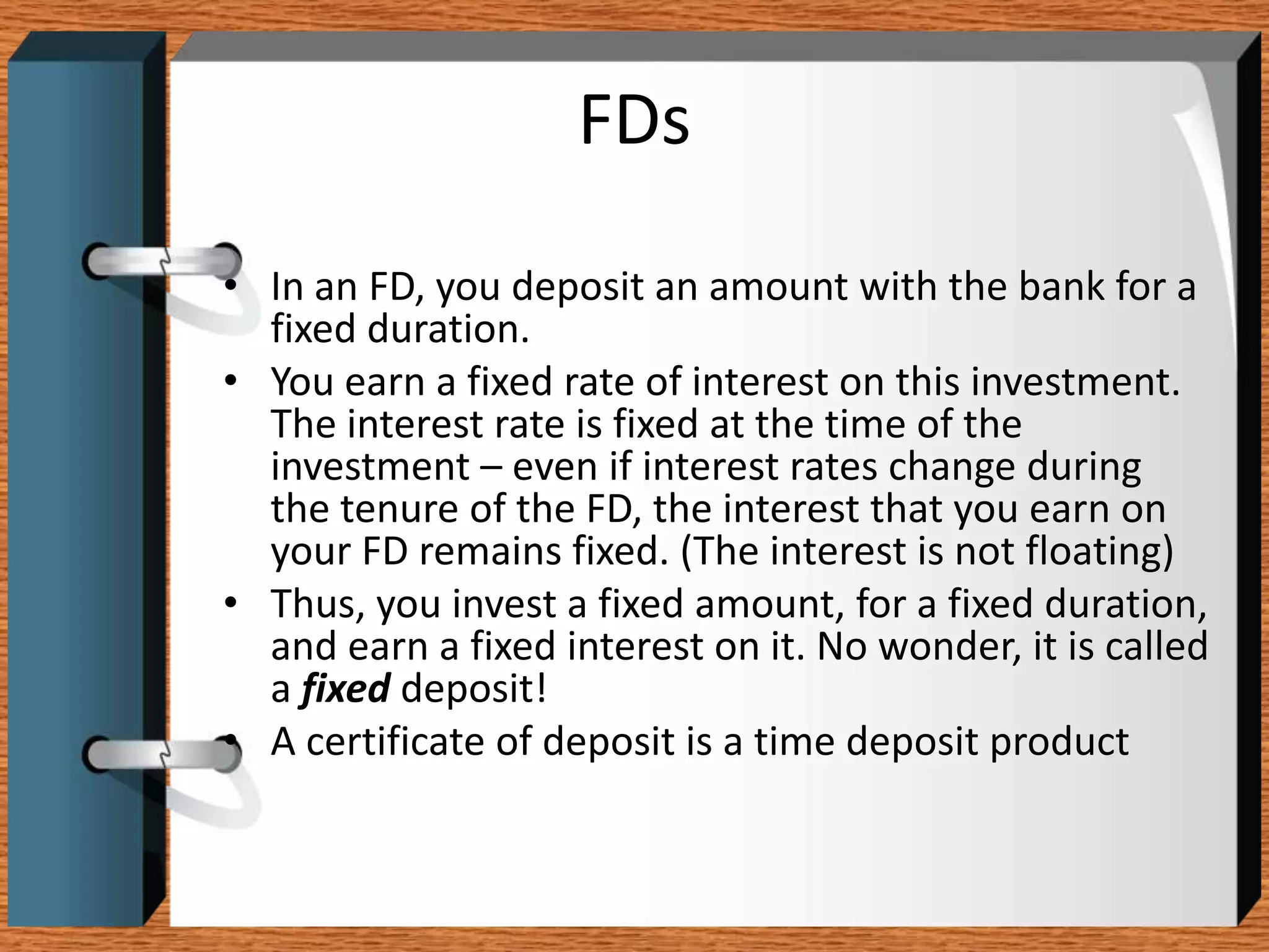 Fixed maturity plans | PPTX