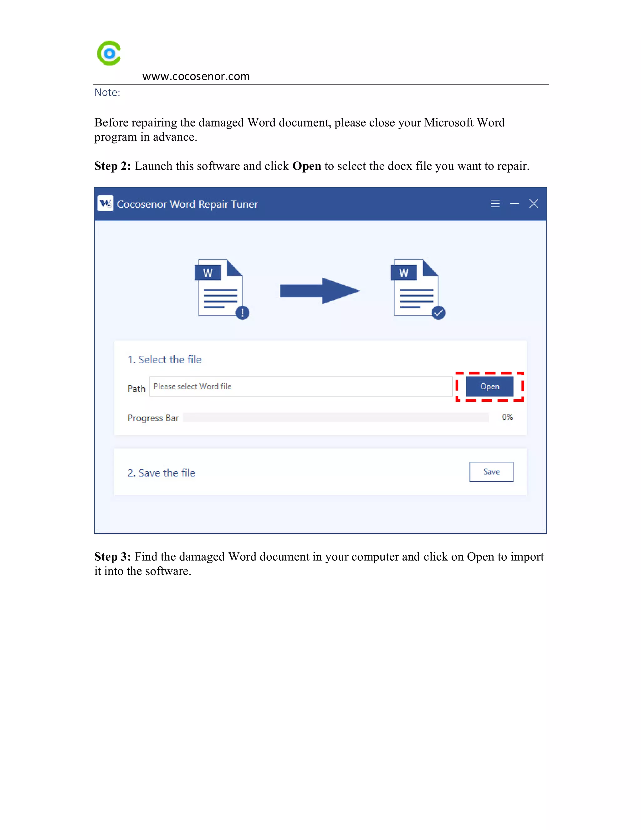 Fixed Ms Word The File Is Corrupted And Cannot Be Opened Pdf
