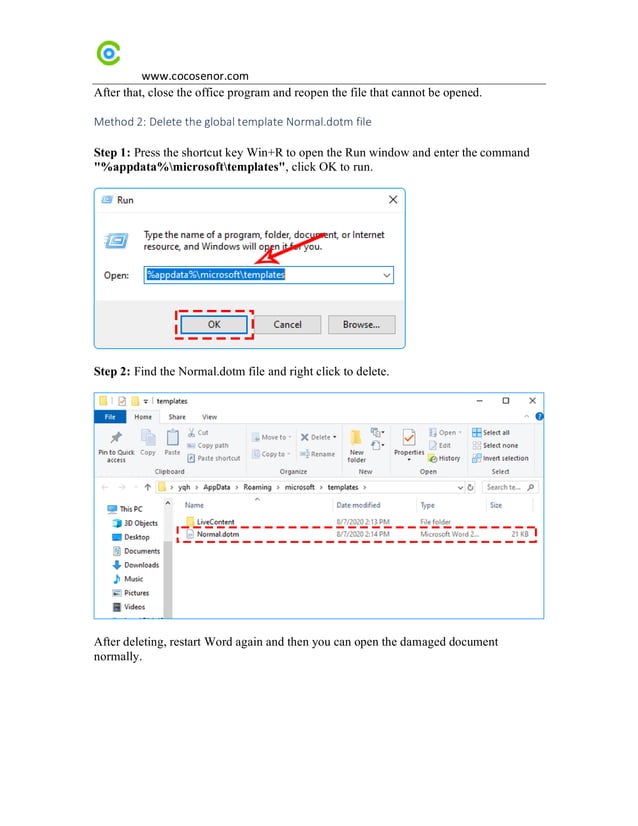Fixed: MS Word the File is Corrupted and Cannot be Opened | PDF
