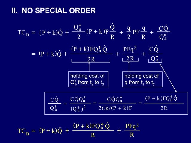 Fixed order size system | PPT